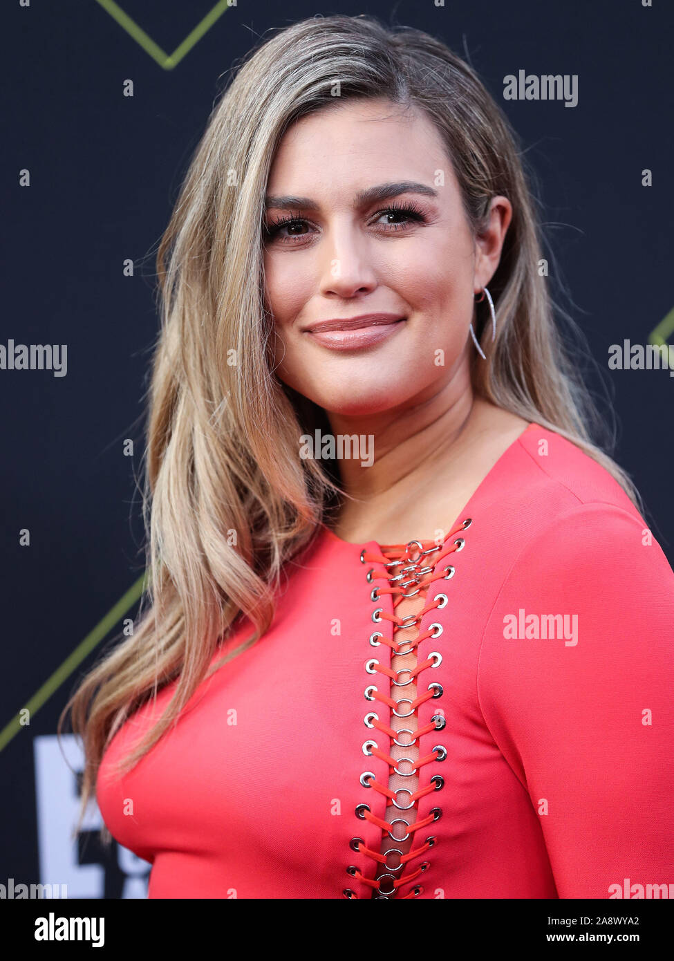 Carissa Culiner arrives at the 2019 E! People's Choice Awards held at ...