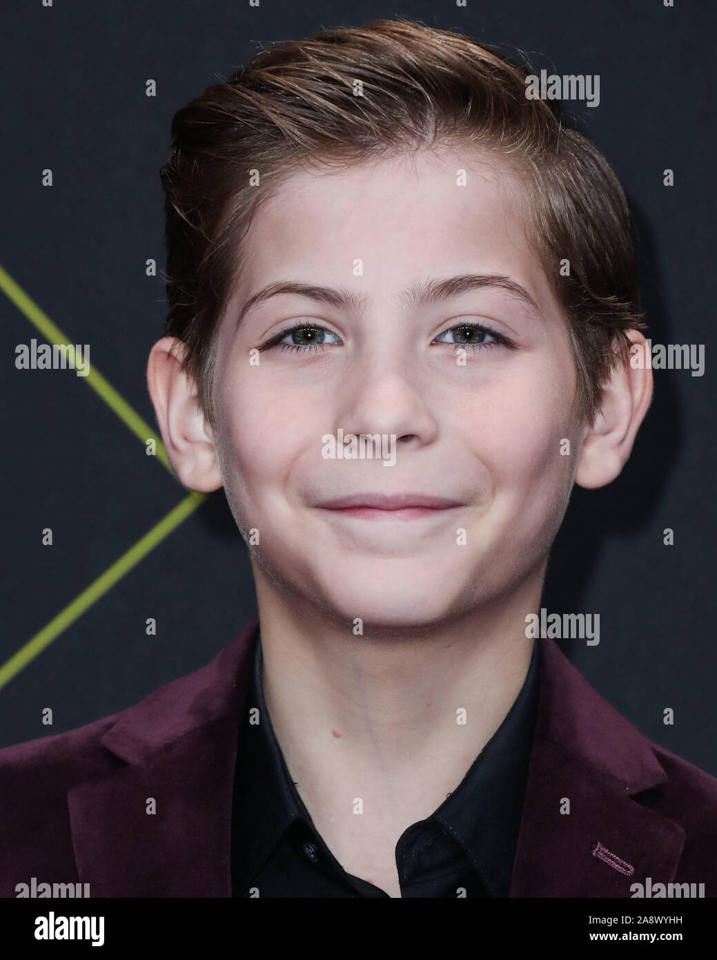 Jacob Tremblay arrives at the 2019 E! People's Choice Awards held at ...