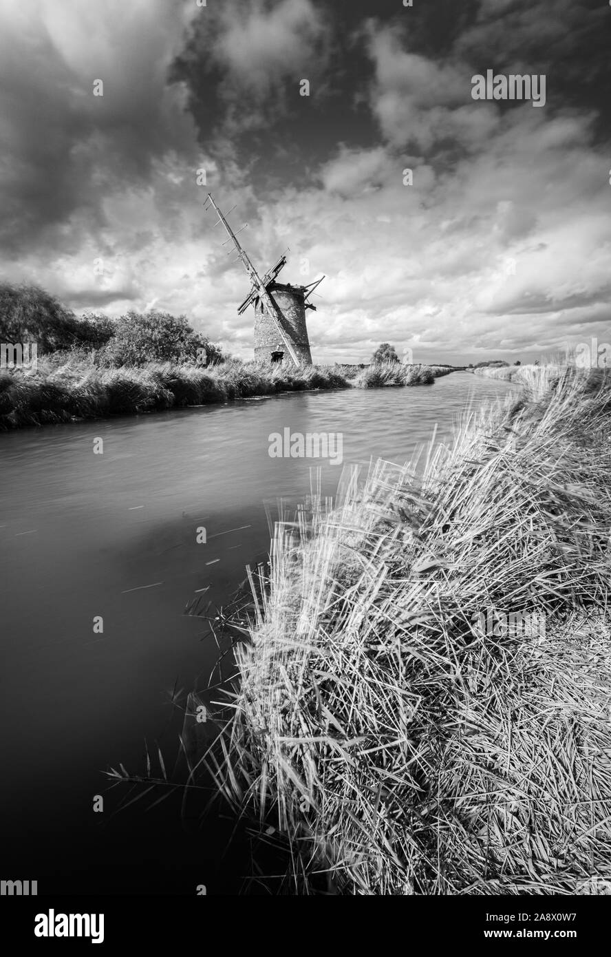 Windmill near Horsey, Norfolk Stock Photo - Alamy