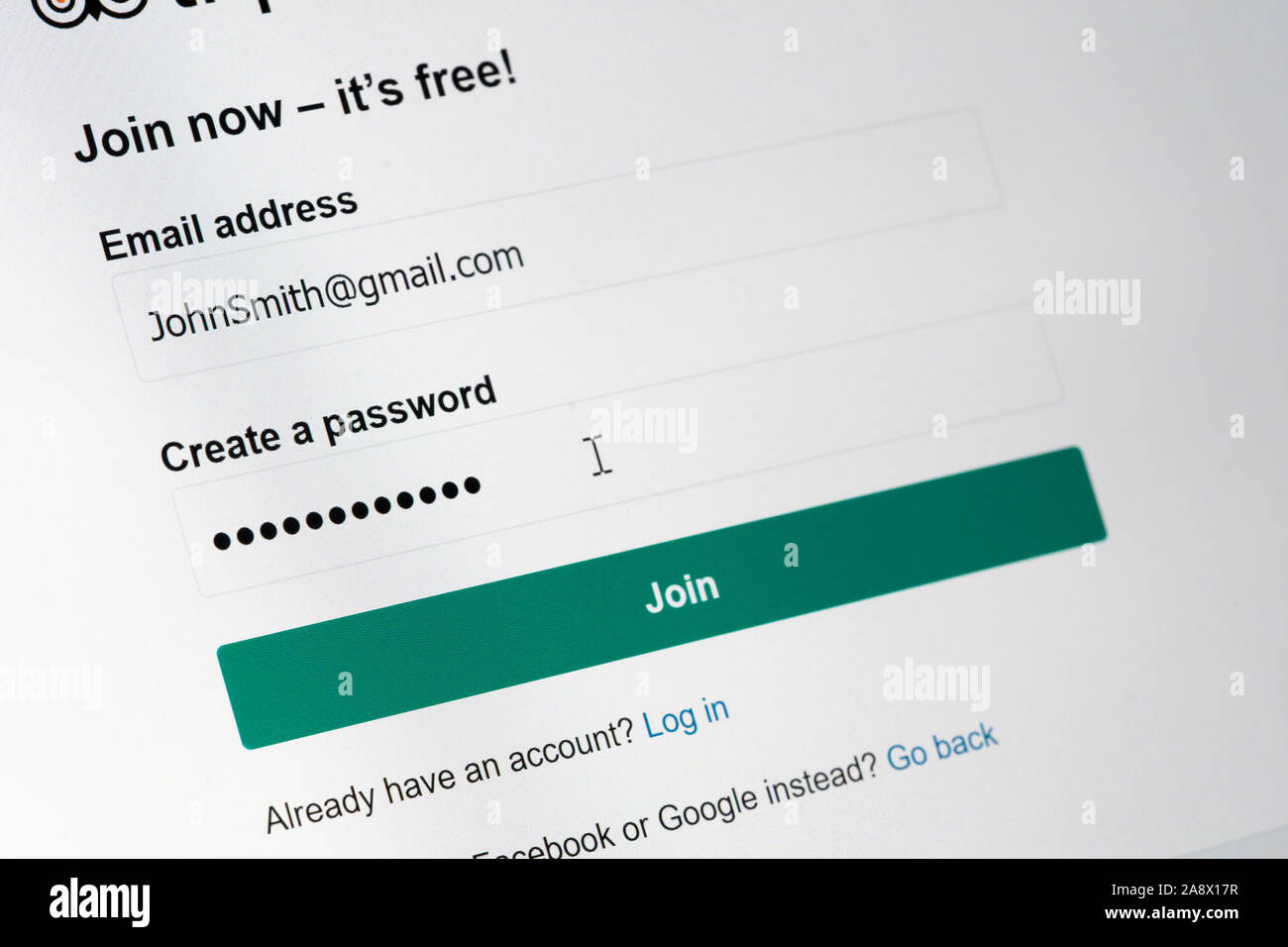 Create password hi-res stock photography and images - Alamy