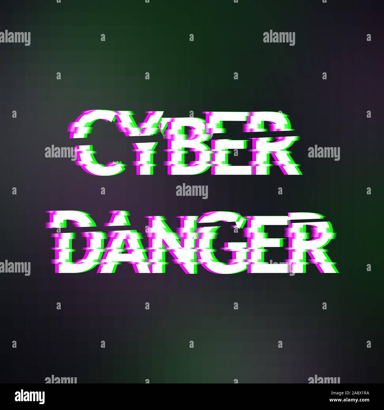 Vulnerability glitch effect text digital hi-res stock photography and ...