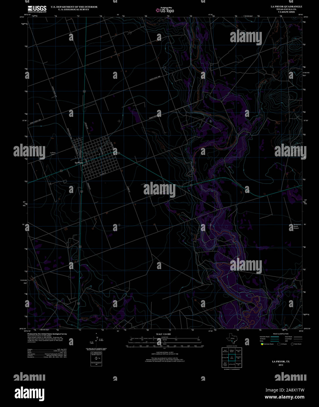 Map of pryor hi-res stock photography and images - Alamy
