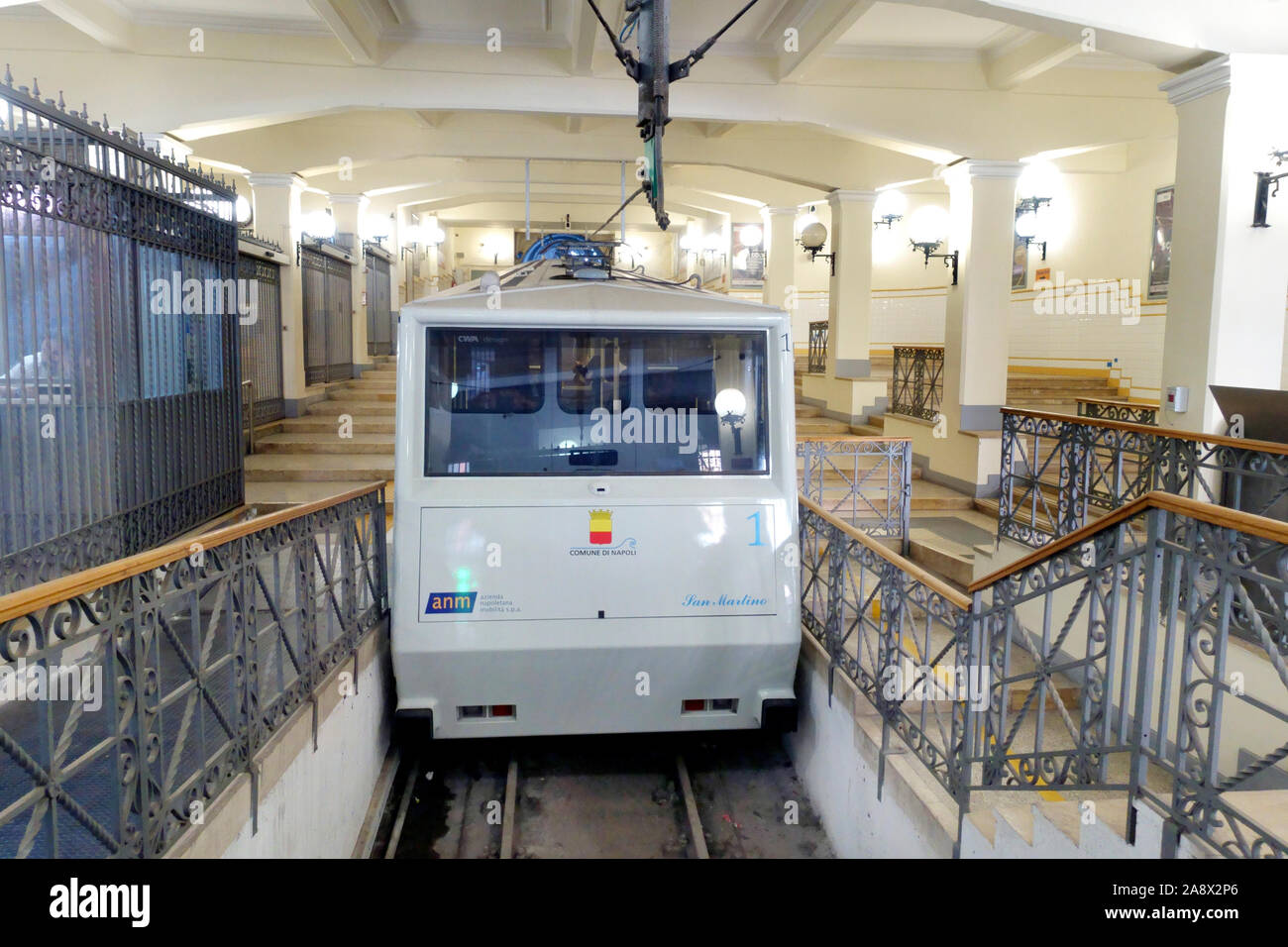 Funicular vomero naples italy hi-res stock photography and images - Alamy
