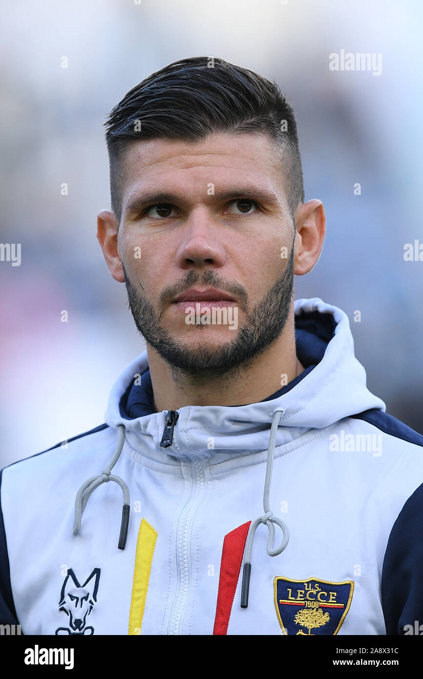 Rome, Italy. 10th Nov, 2019. Marco Calderoni of US Lecce during the ...