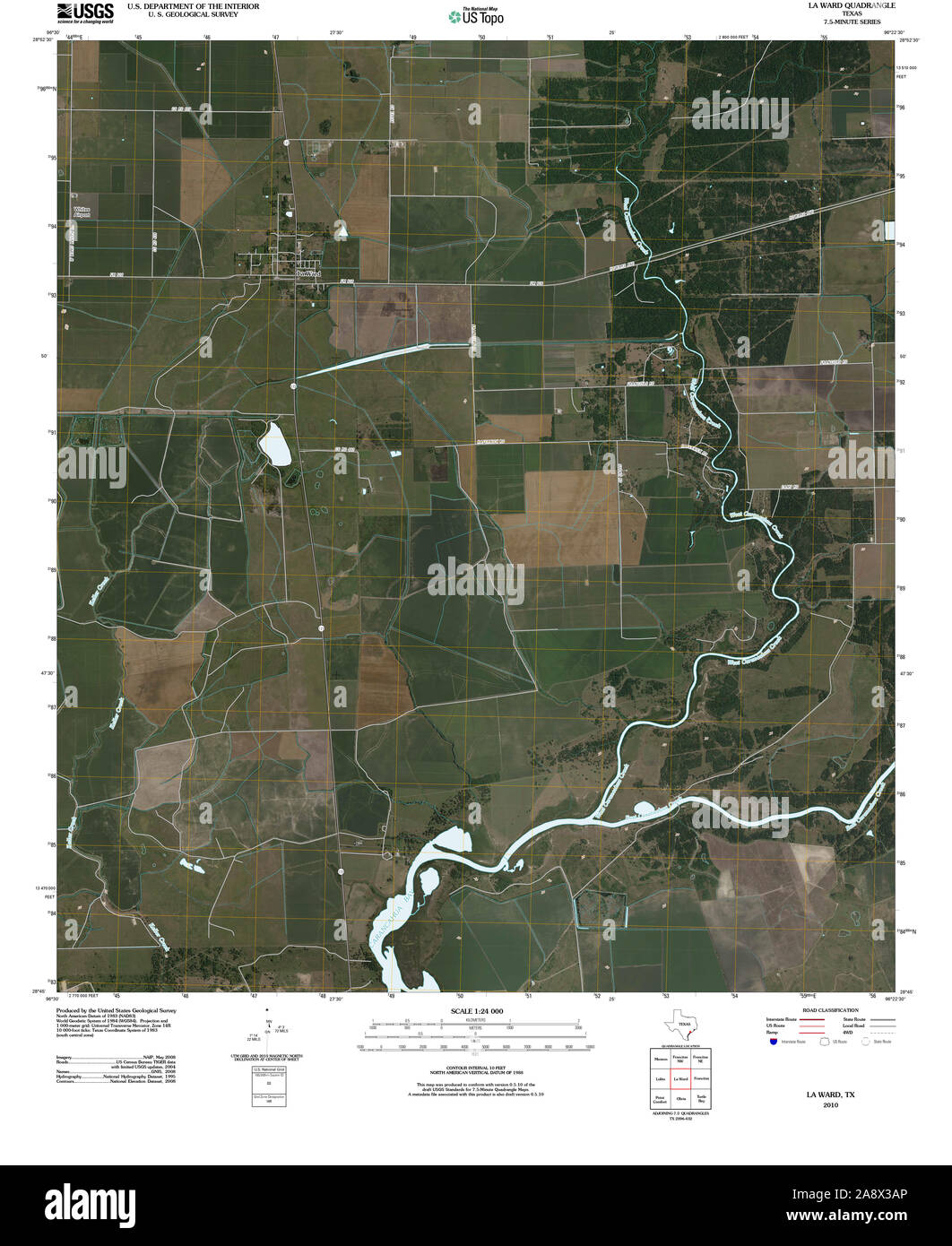 Ward texas map hi-res stock photography and images - Alamy