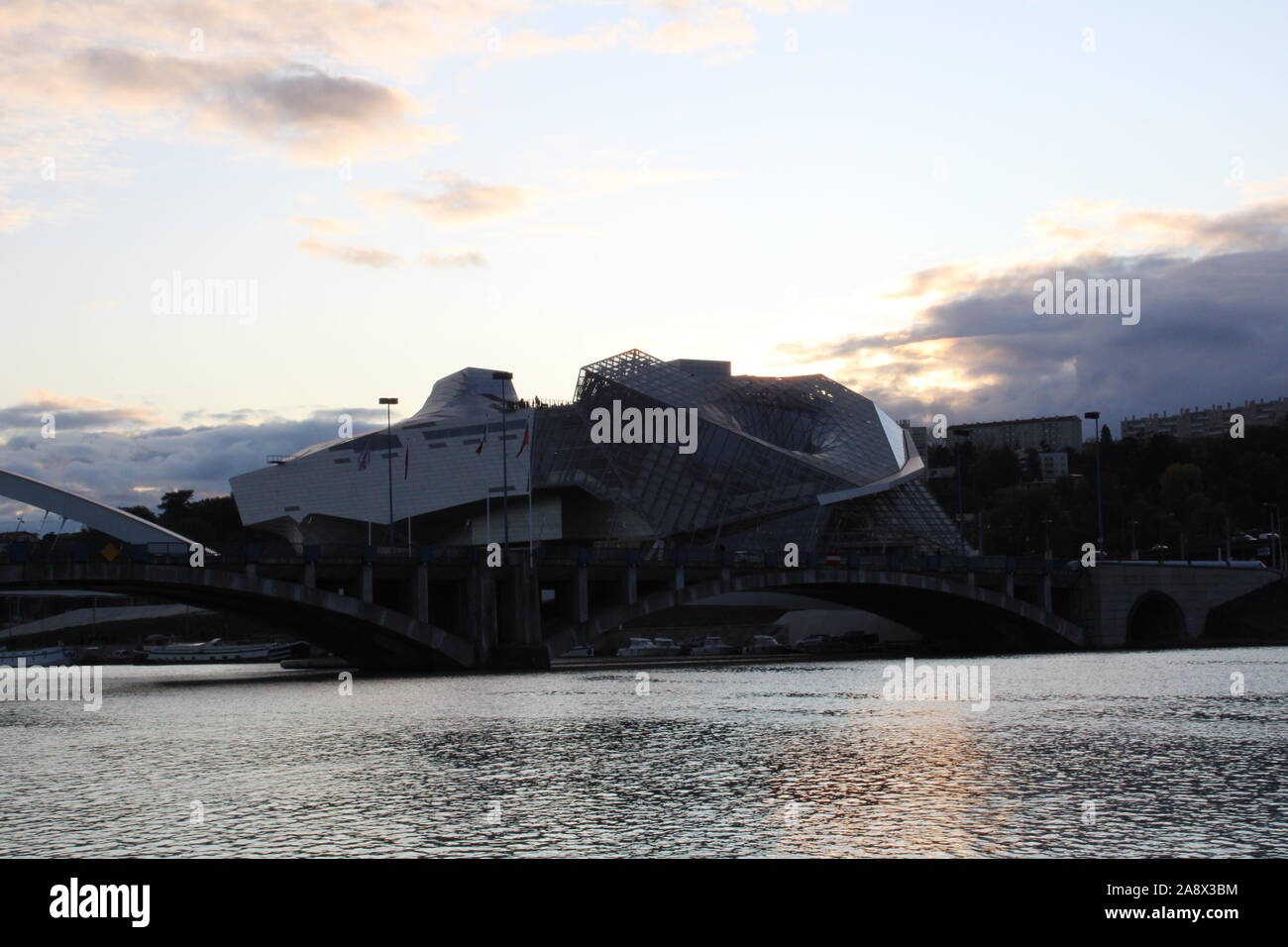The museum of the Confluences, the district of the Confluence, Lyon ...