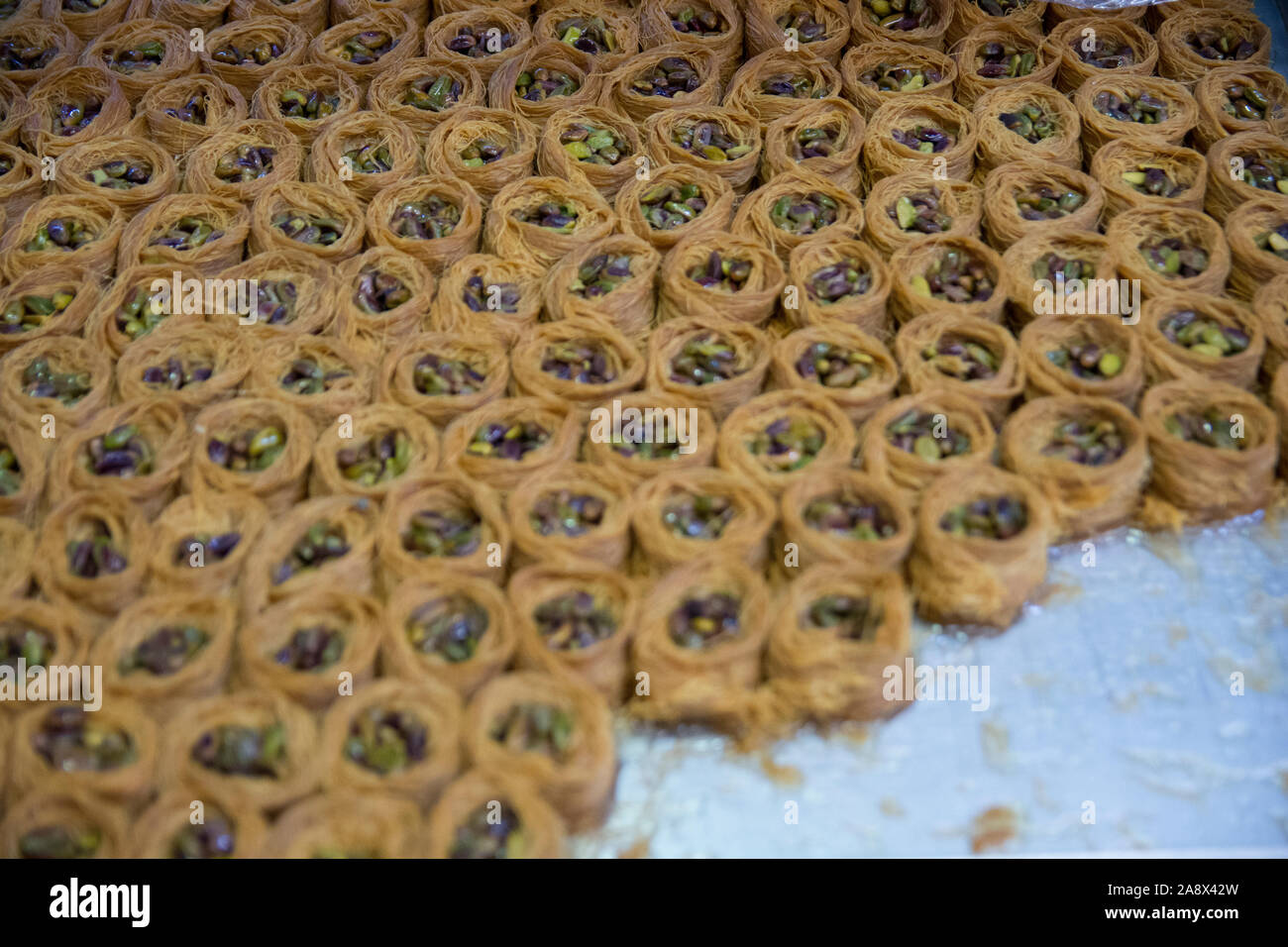 Baklava - Traditional Arabic and Turkish sweet pastry desserts, for ...