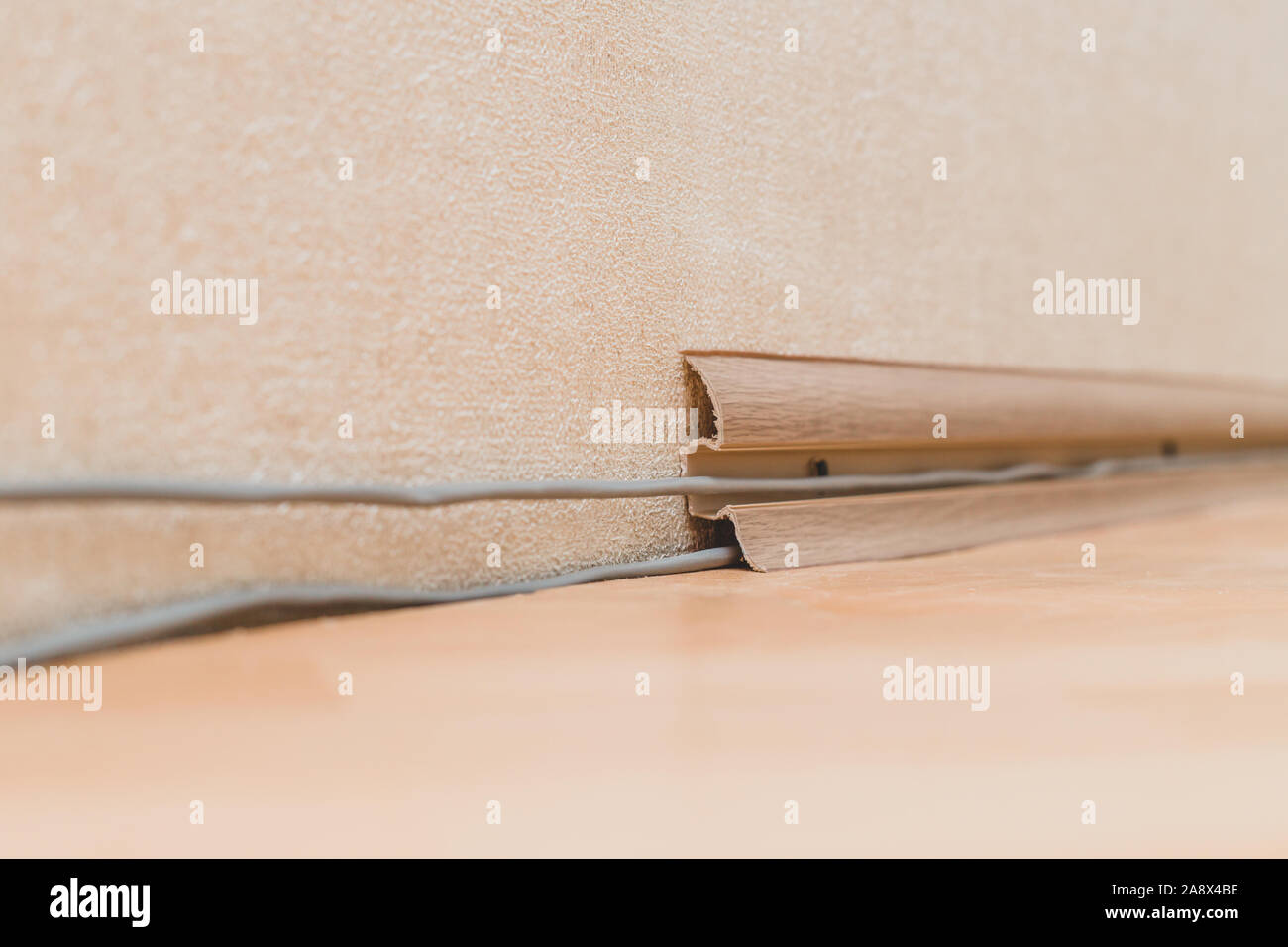 Laying in plinth communication cable hi-res stock photography and ...