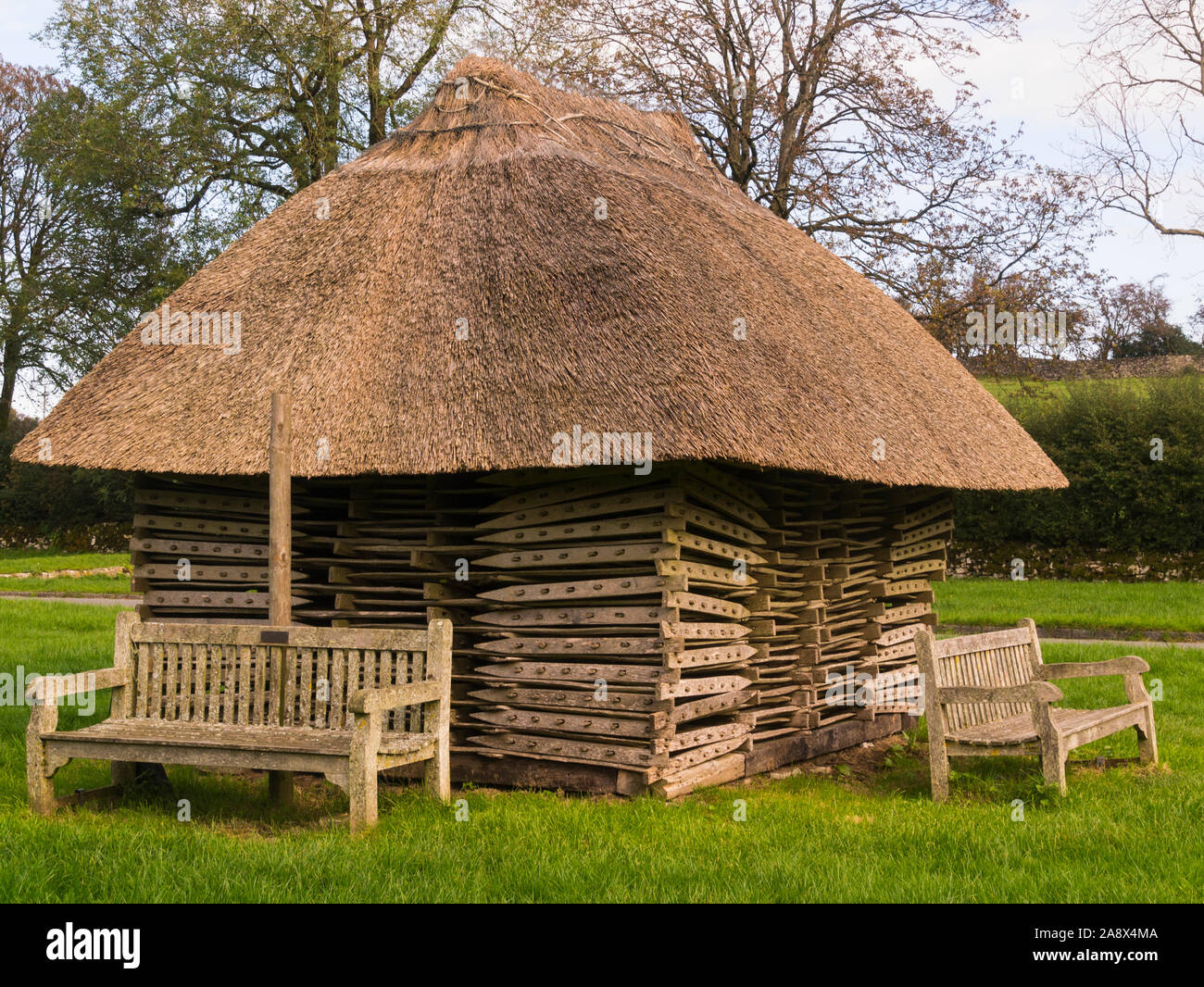 Historic priddy village green hi-res stock photography and images - Alamy