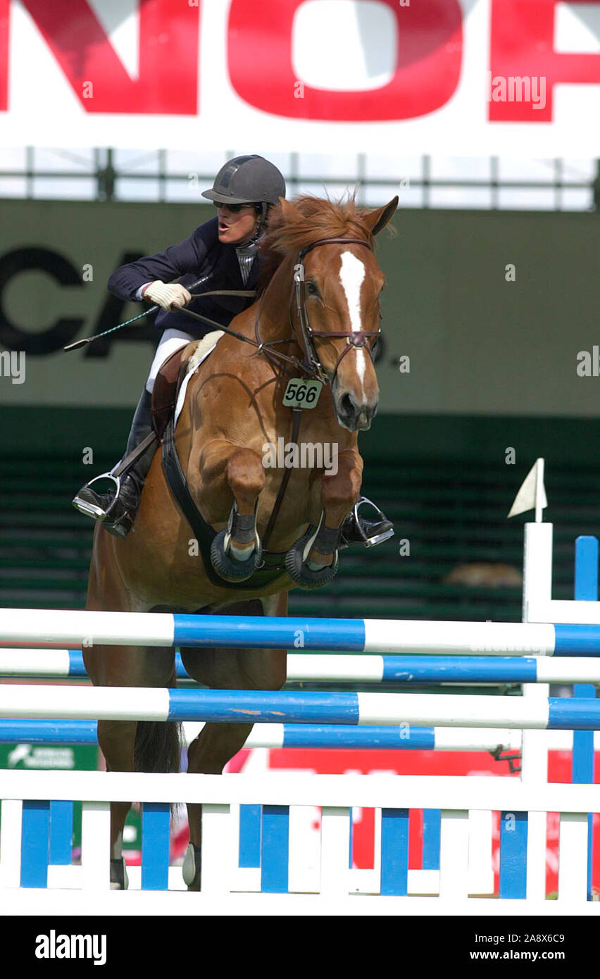 The North American, Spruce Meadows, July 2002, Luscar Cup, Cara Anthony ...