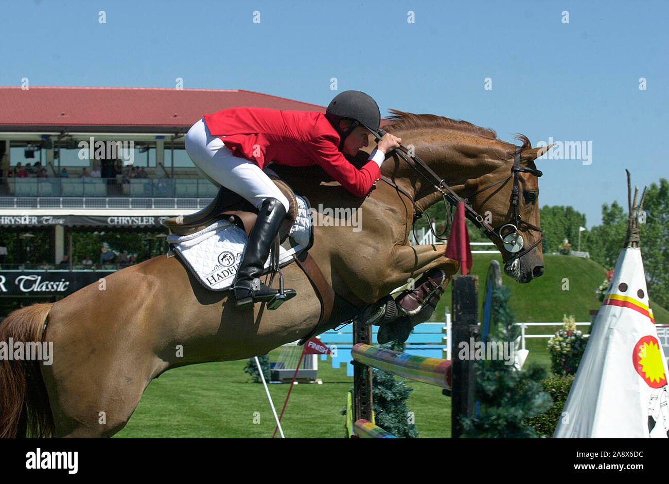 North American, Spruce Meadows, 2002, Sun Life Cup, Molly Ashe, USA ...