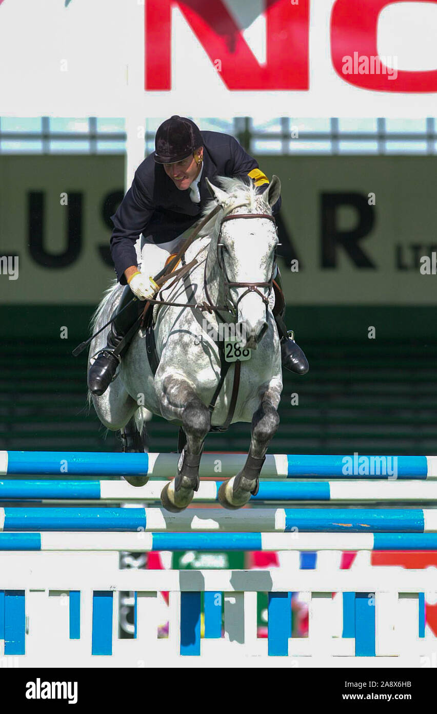 The North American, Spruce Meadows, July 2002, Luscar Cup, Rich Fellers ...