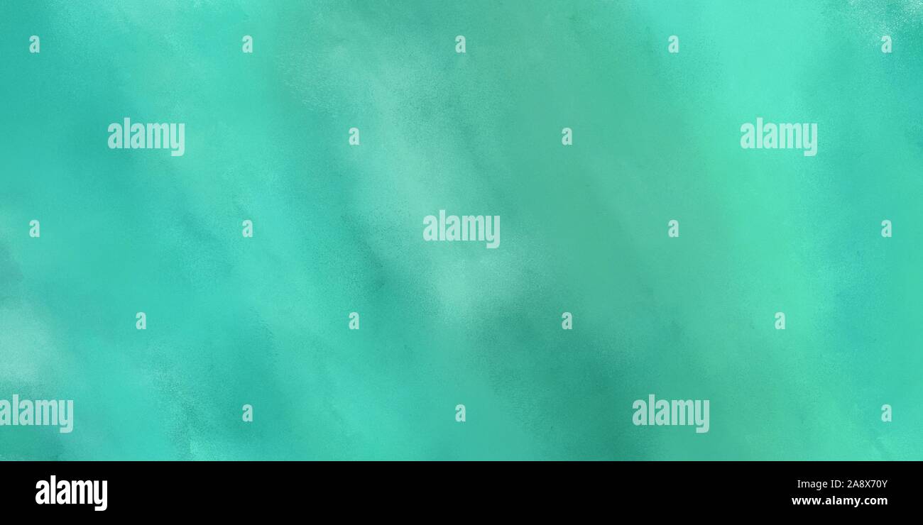 abstract art painting with medium aqua marine, aqua marine and sea ...