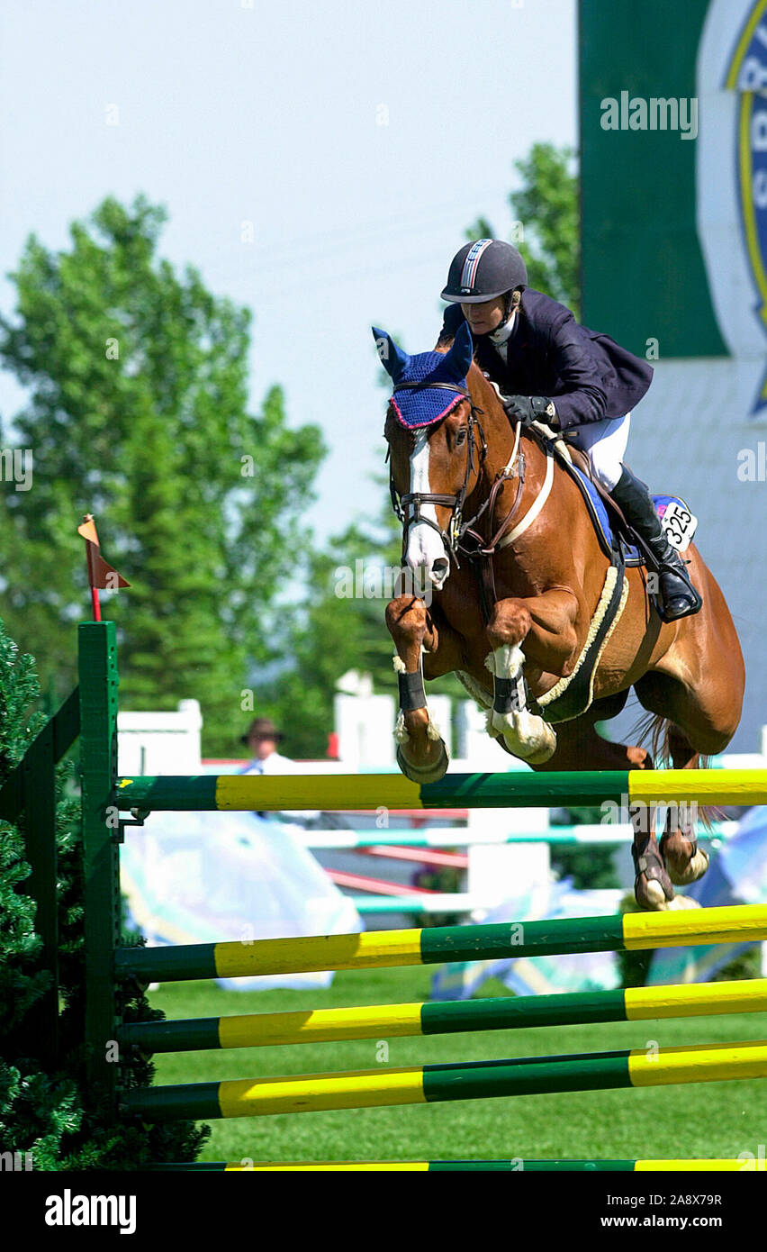 Canada 1, Spruce Meadows, June 2003, Esso Challenge, Debbie Stephens ...