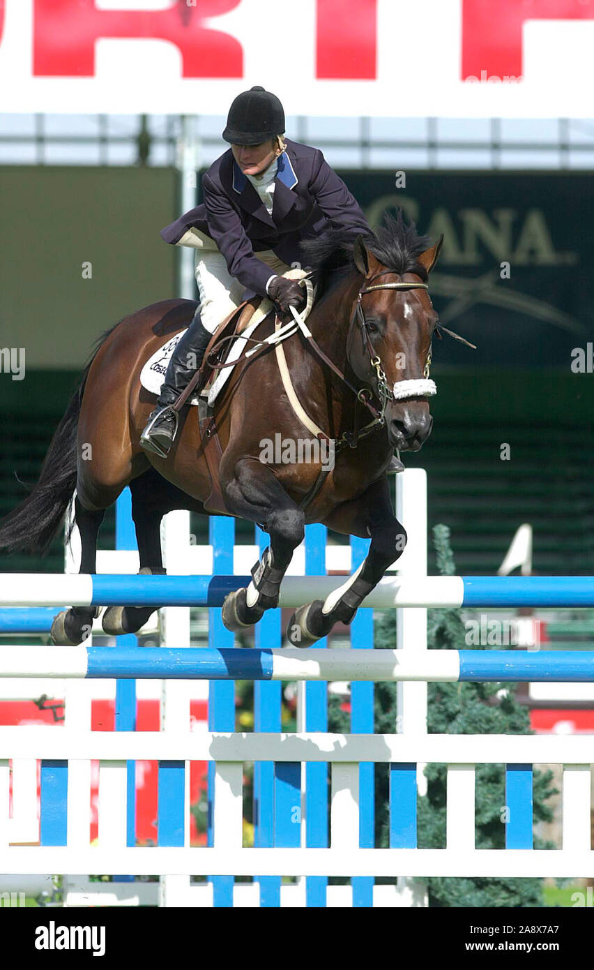 The North American, Spruce Meadows, July 2002, Luscar Cup, Debbie ...