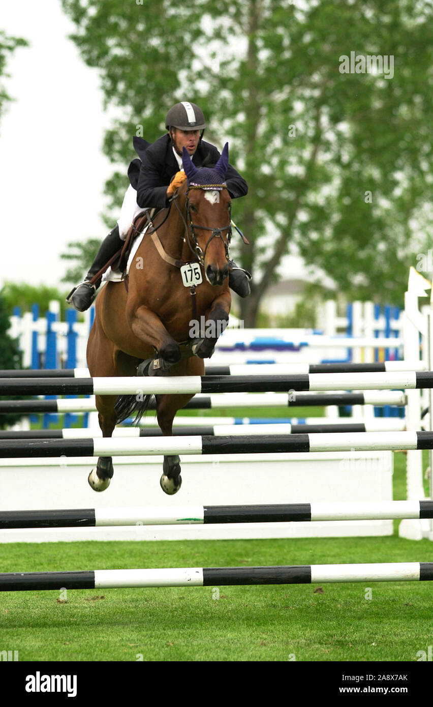 The National, Spruce Meadows, June 2003, Dow Chemicals, Richard Spooner ...