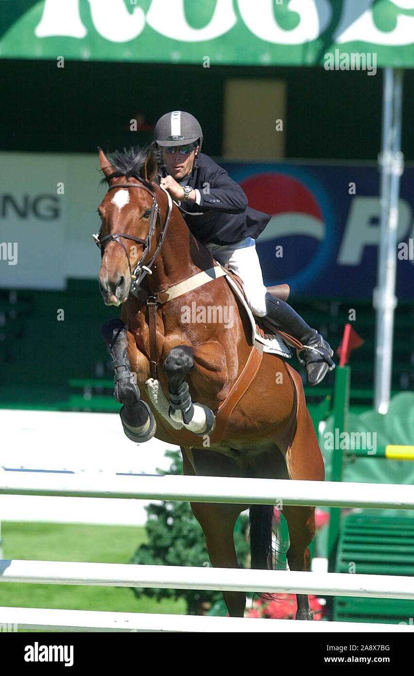 The National Spruce Meadows, Zeidler FInancial Cup, June 2003, Richard ...