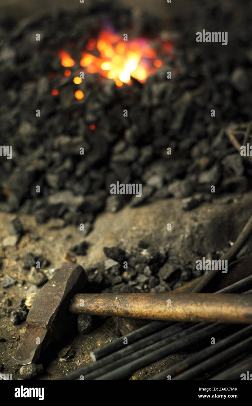 Traditional blacksmiths workshop hi-res stock photography and images ...