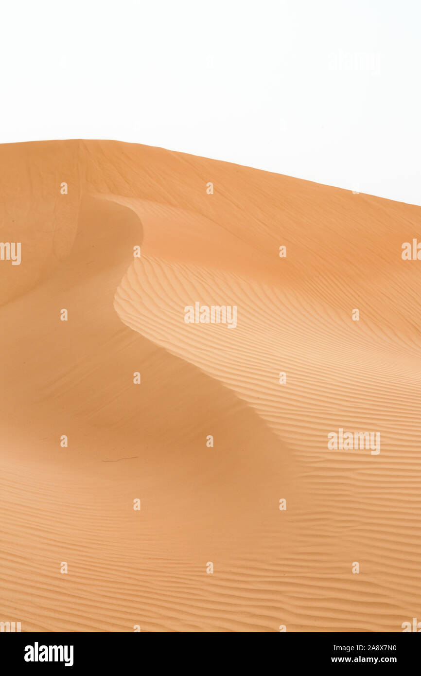 Sand Dunes in the Empty Quarter Stock Photo - Alamy