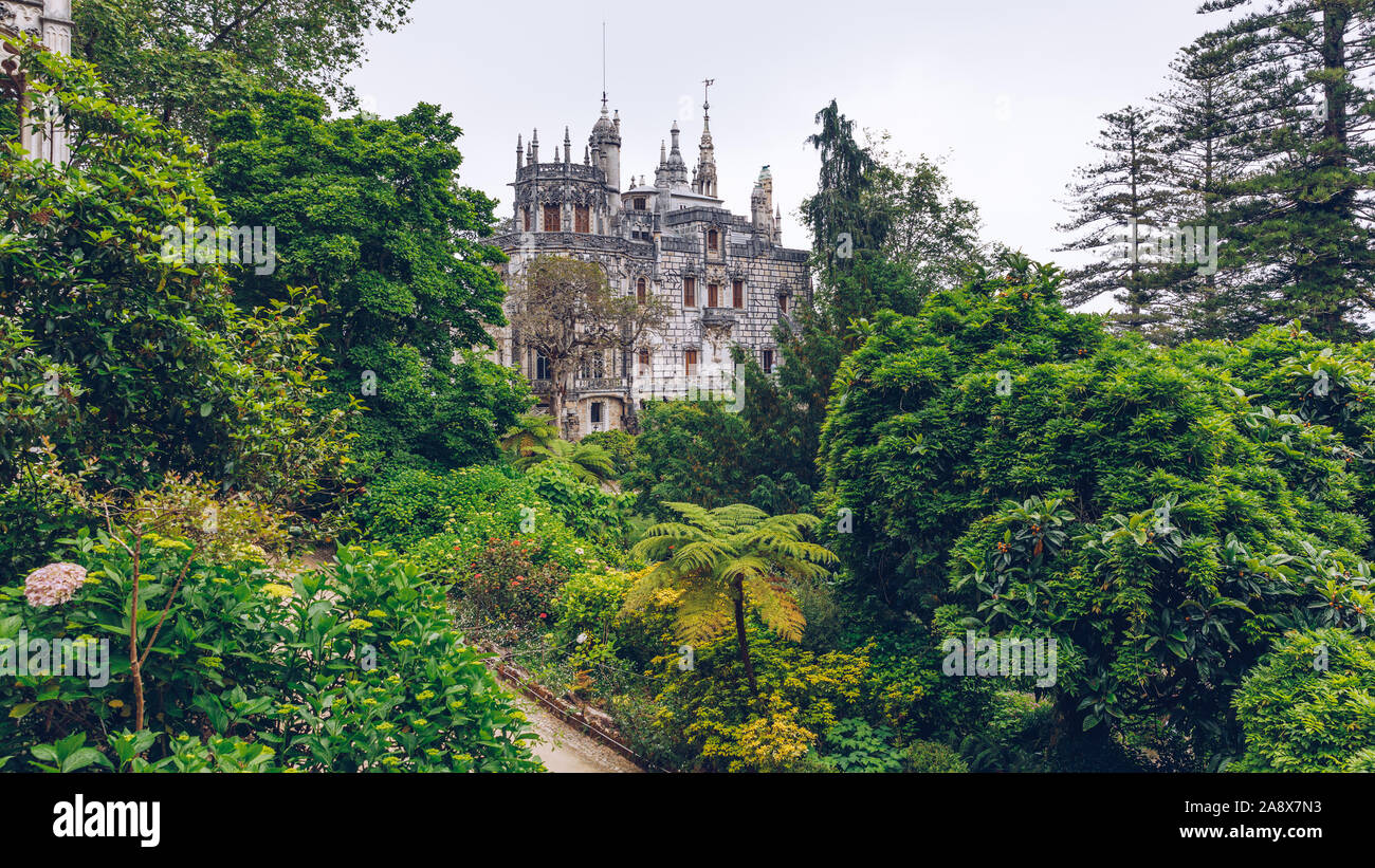 Quinta De Regaleira, Sintra. Regaleira Palace (Quinta da Regaleira ...