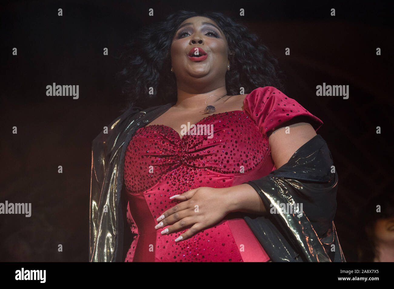 London, UK. American singer-songwriter Lizzo (born Melissa Viviane ...