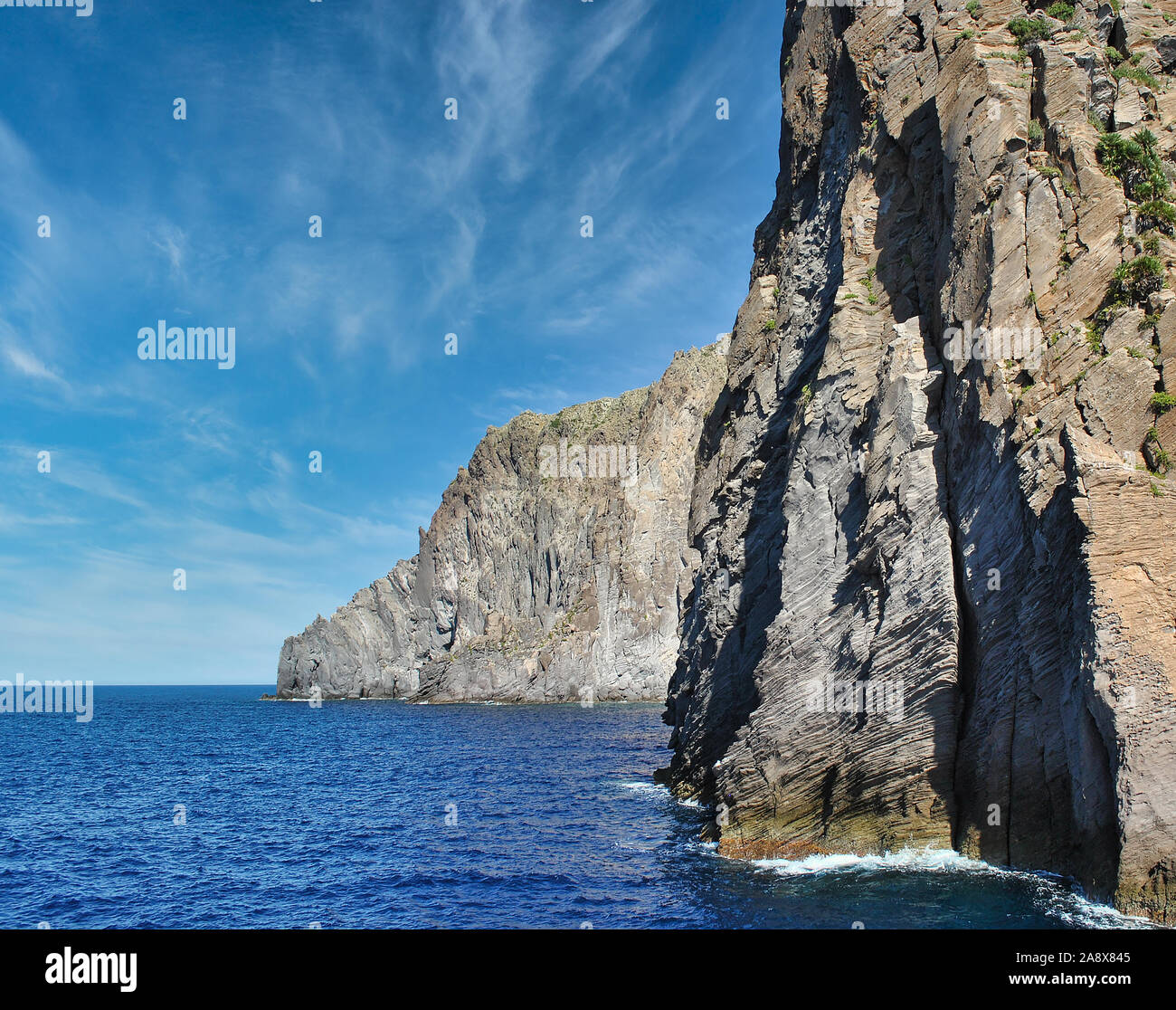 Coastline aeolian islands hi-res stock photography and images - Alamy