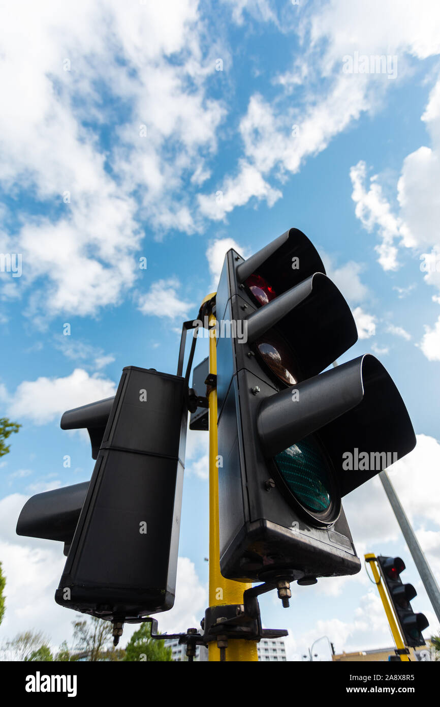 Traffic Light in the city Stock Photo - Alamy
