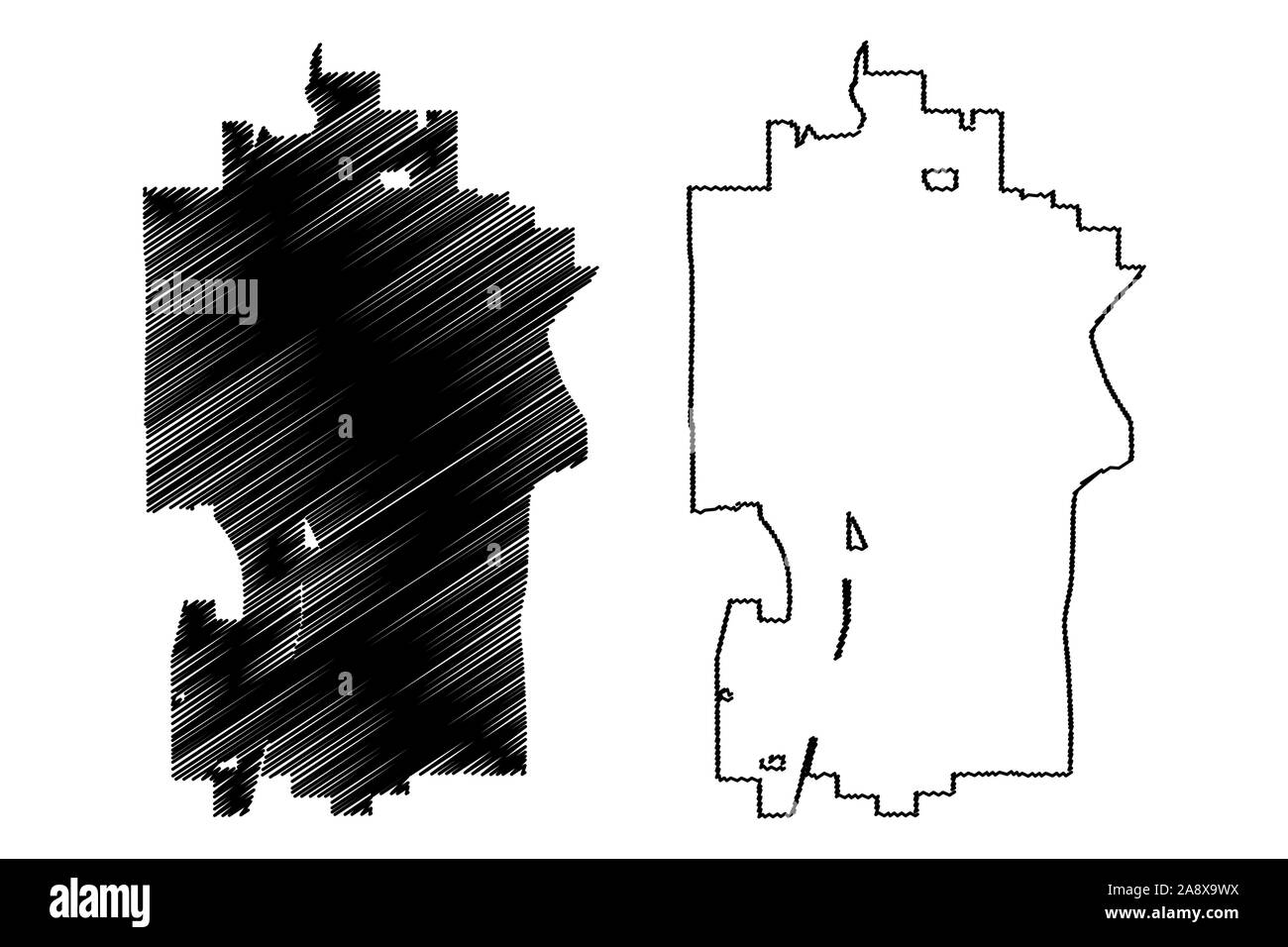 Mapa De La Ciudad De Tempe, Arizona Tempe, Arizona Map Detailed