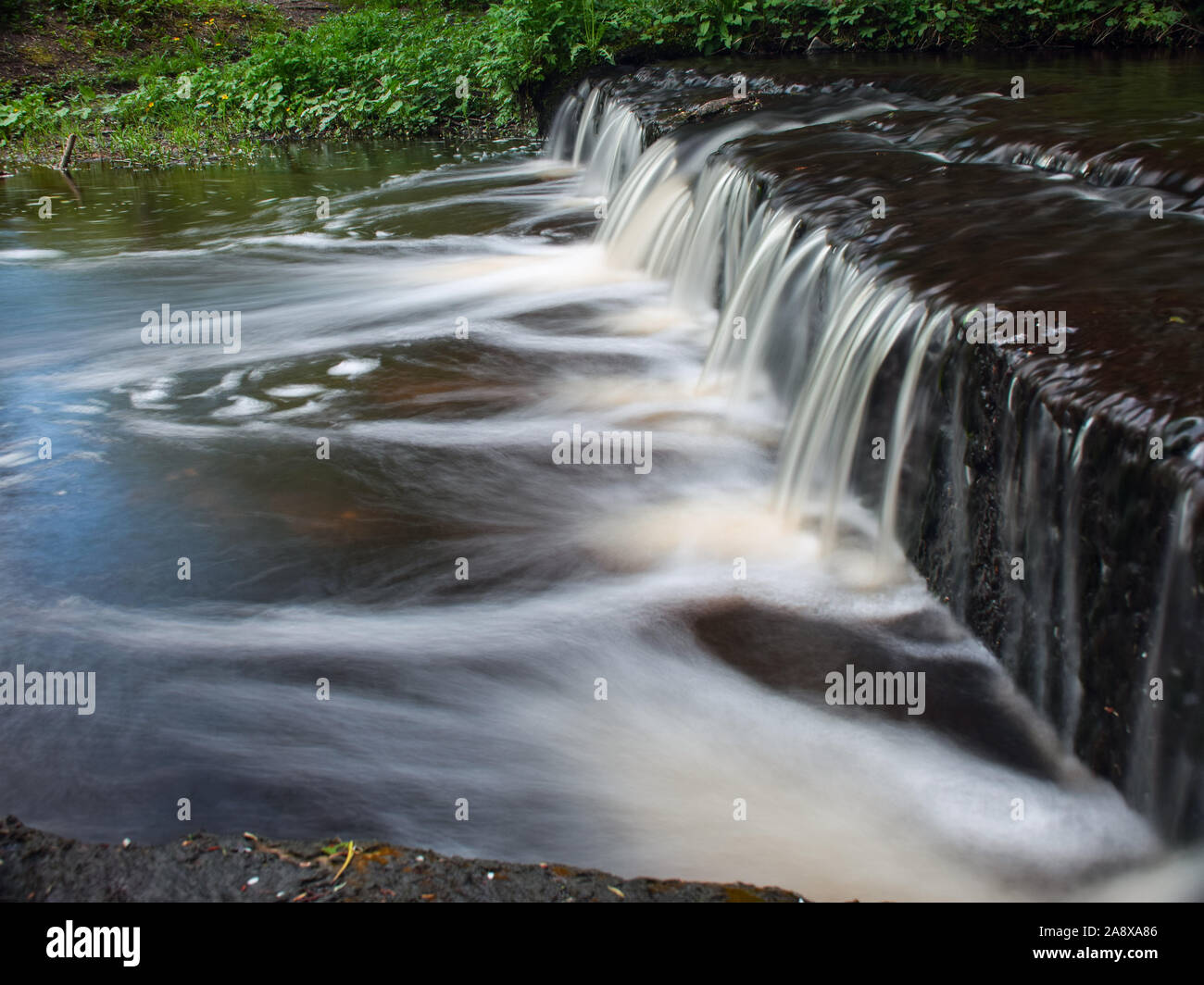 waterfall, water, nature, stream, forest, cascade, landscape, river ...