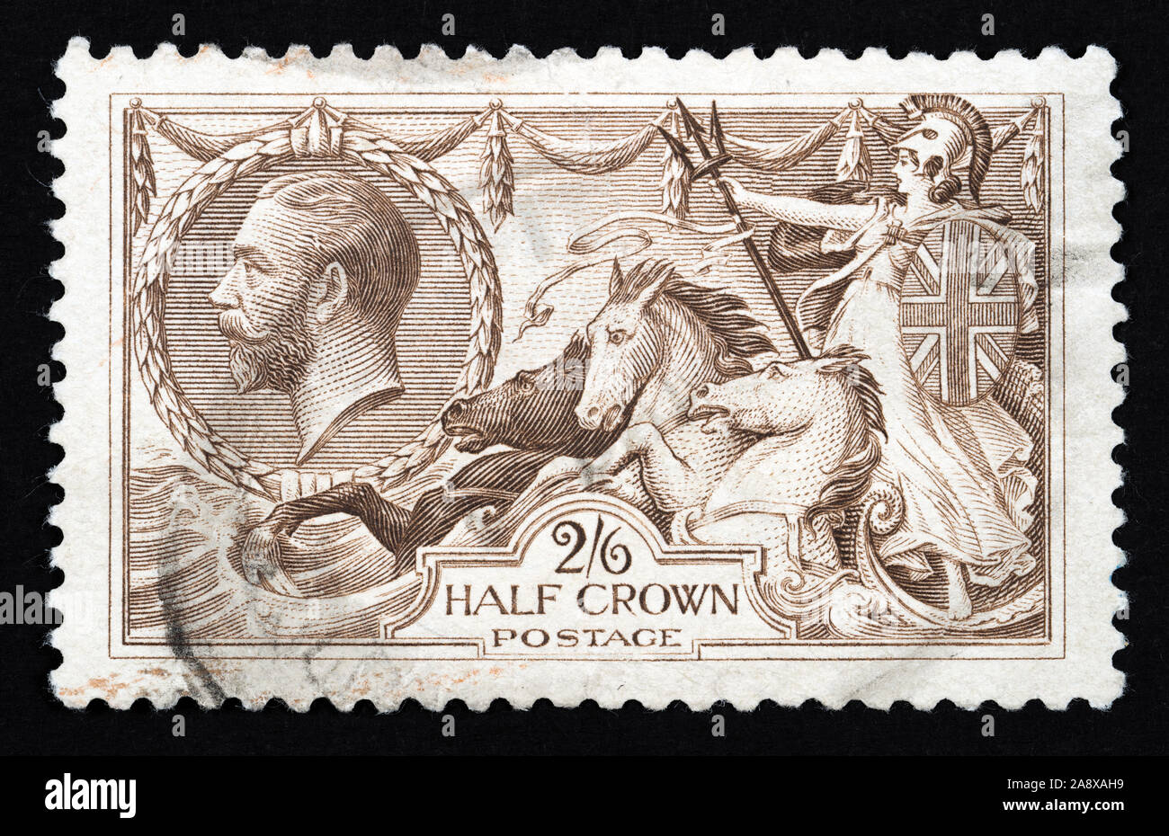 George V Postage Stamp Stock Photo - Alamy