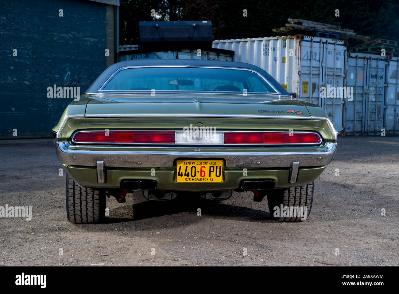 1970 Dodge Challenger 440 Six Pack classic American muscle car Stock ...