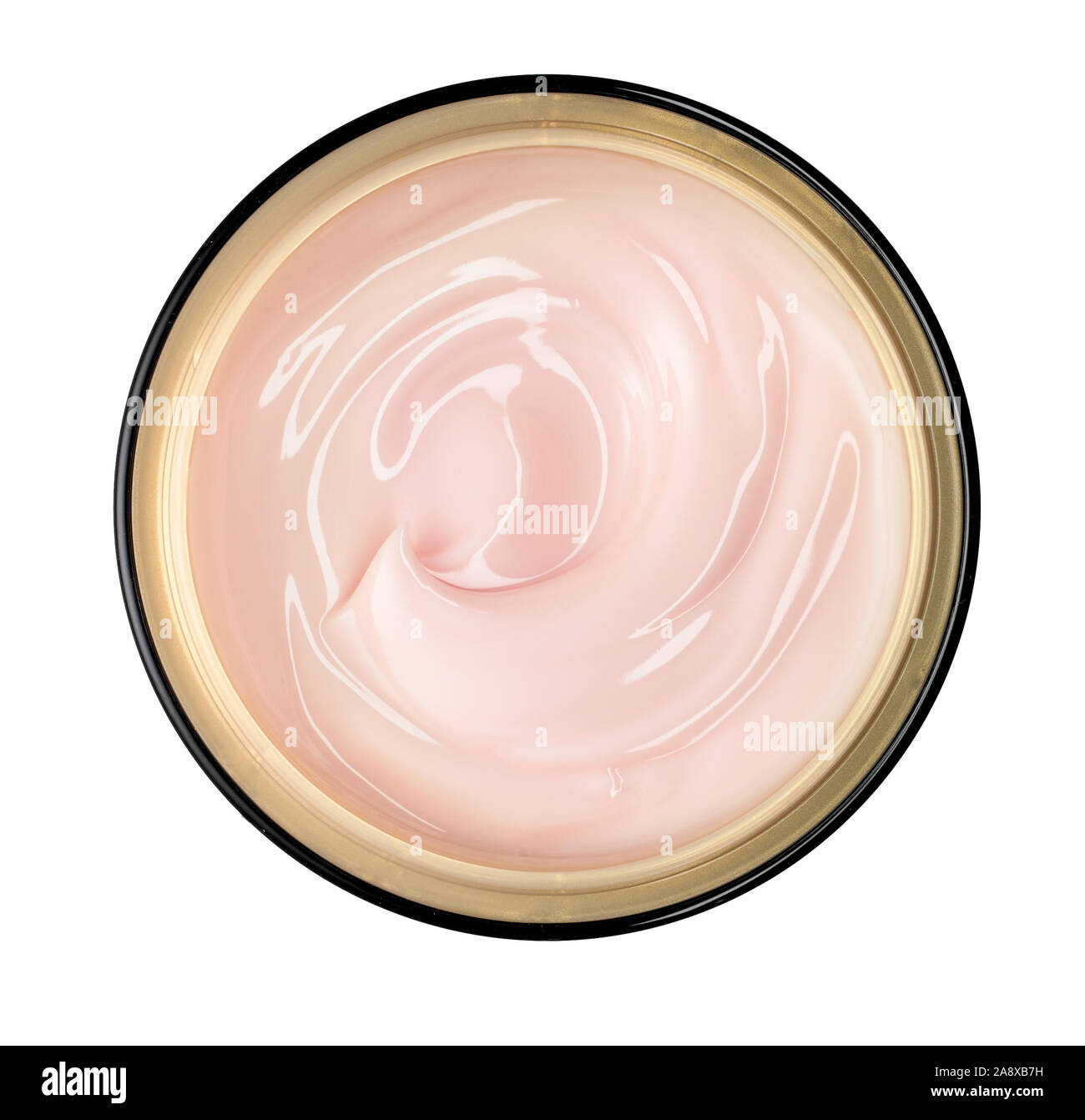 beauty cream swirl Stock Photo - Alamy