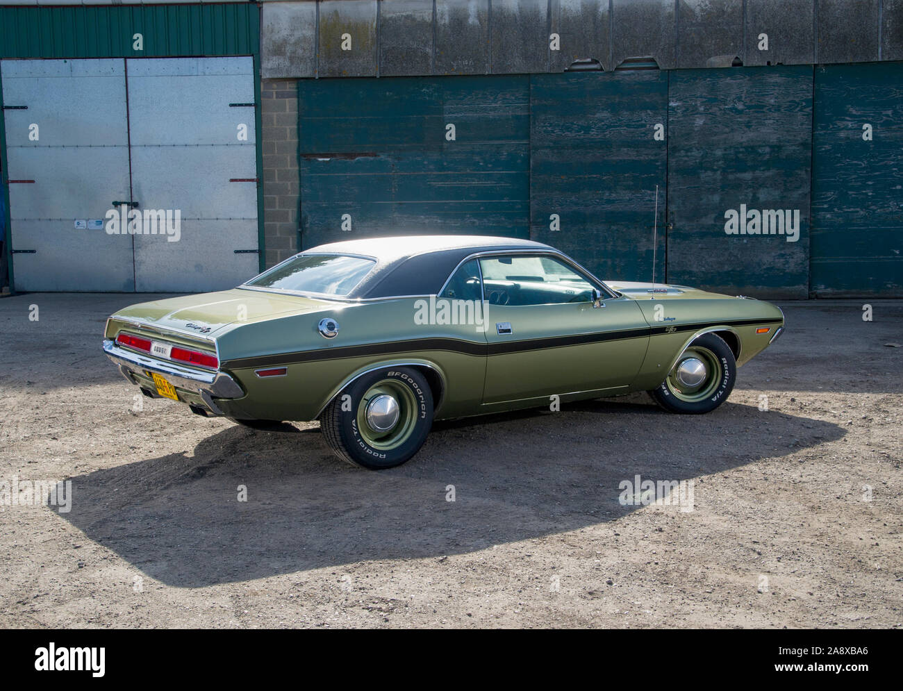 1970 Dodge Challenger 440 Six Pack classic American muscle car Stock ...