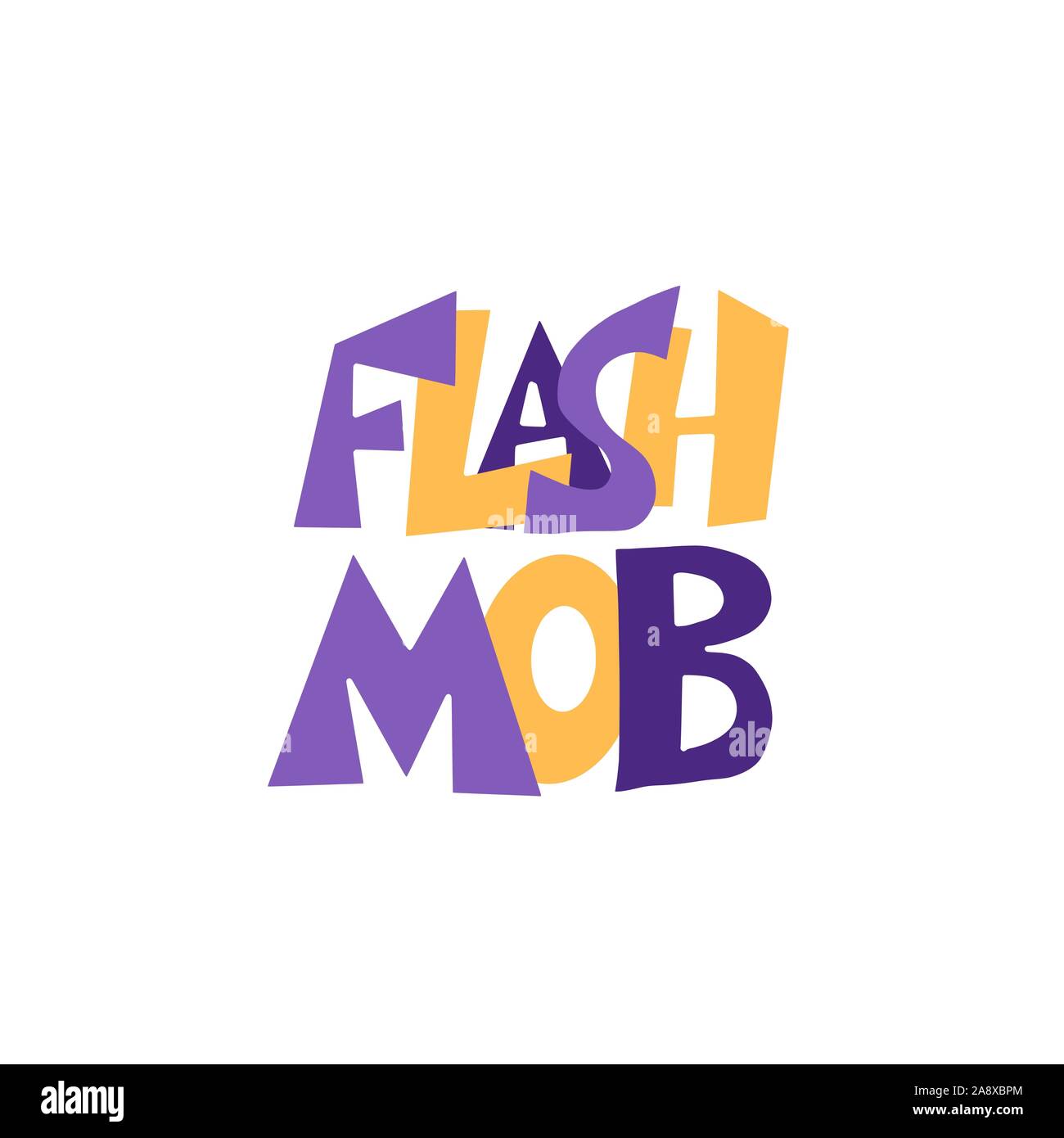 Flash mob advertising Stock Vector Images - Alamy