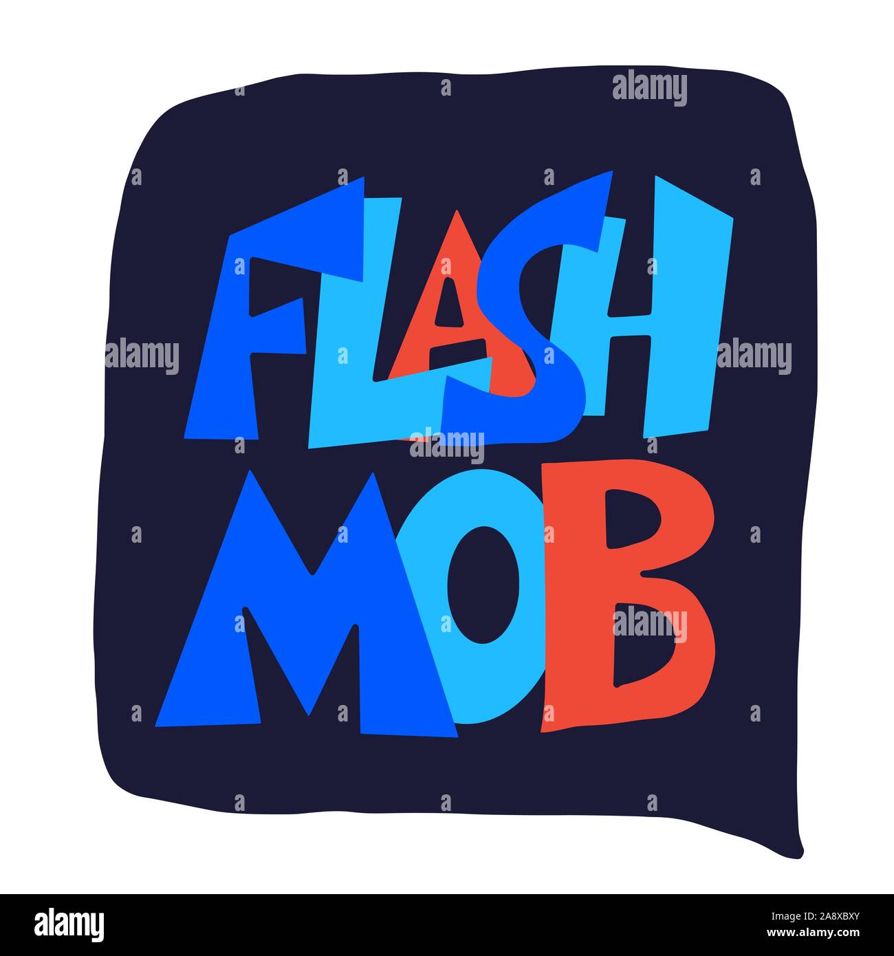 Flash mob advertising Stock Vector Images - Alamy