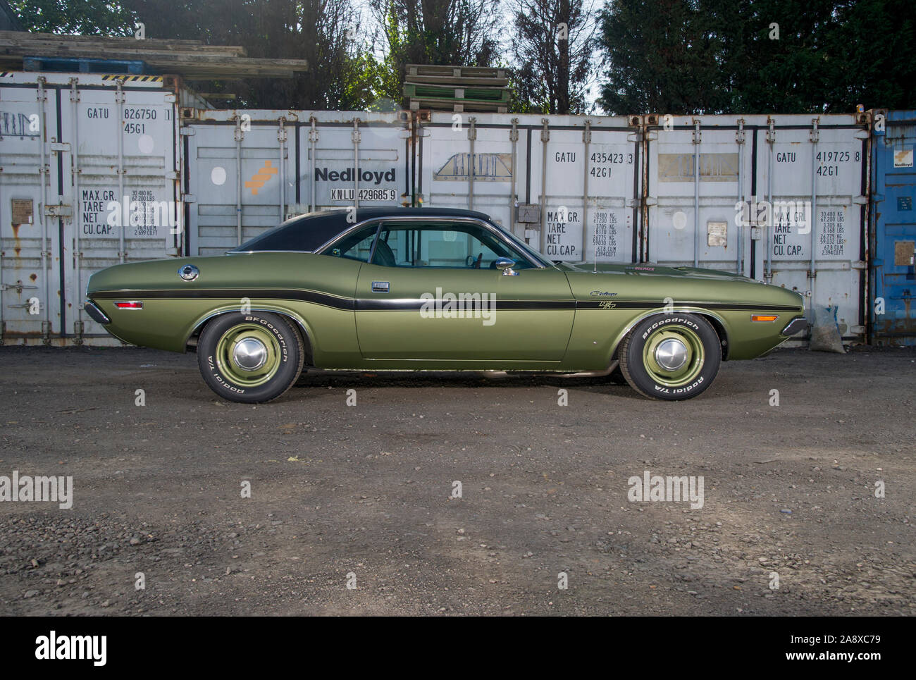 1970 Dodge Challenger 440 Six Pack classic American muscle car Stock ...