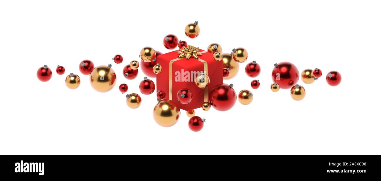 Christmas banner background white Cut Out Stock Images & Pictures - Alamy