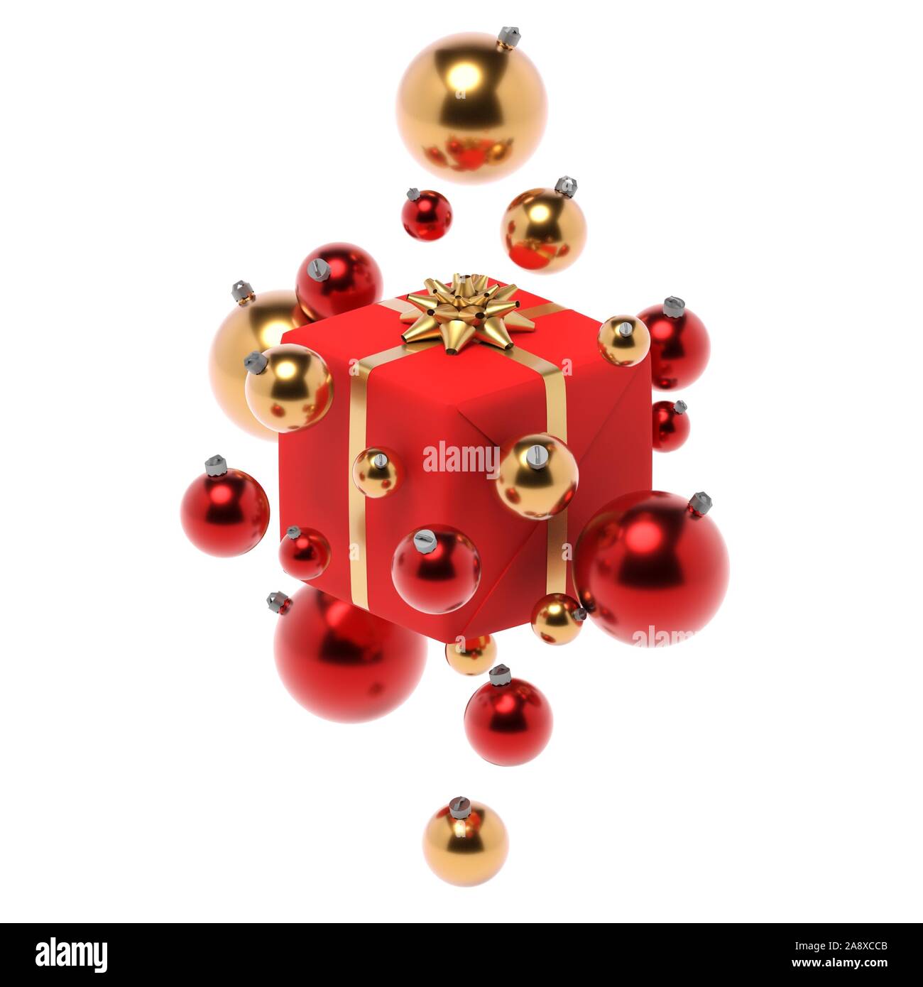 Christmas banner background white Cut Out Stock Images & Pictures - Alamy
