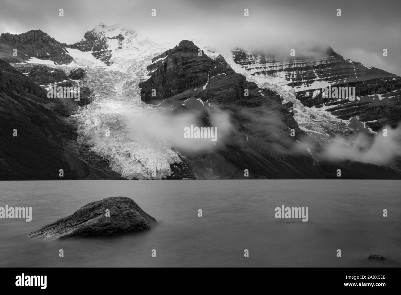 Landscape lake mountain city Black and White Stock Photos & Images - Alamy