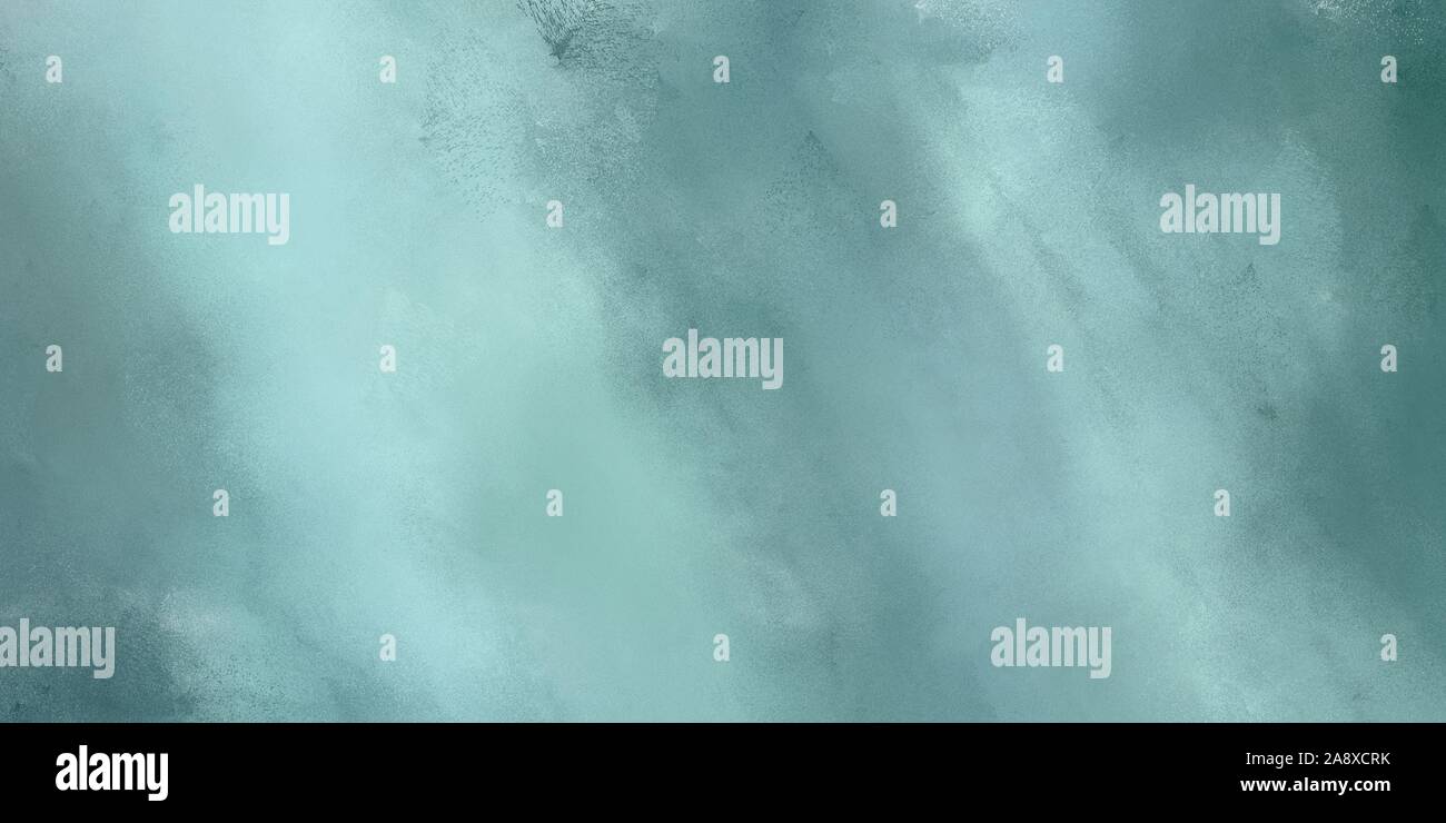 abstract soft painting artwork with dark sea green, cadet blue and ...