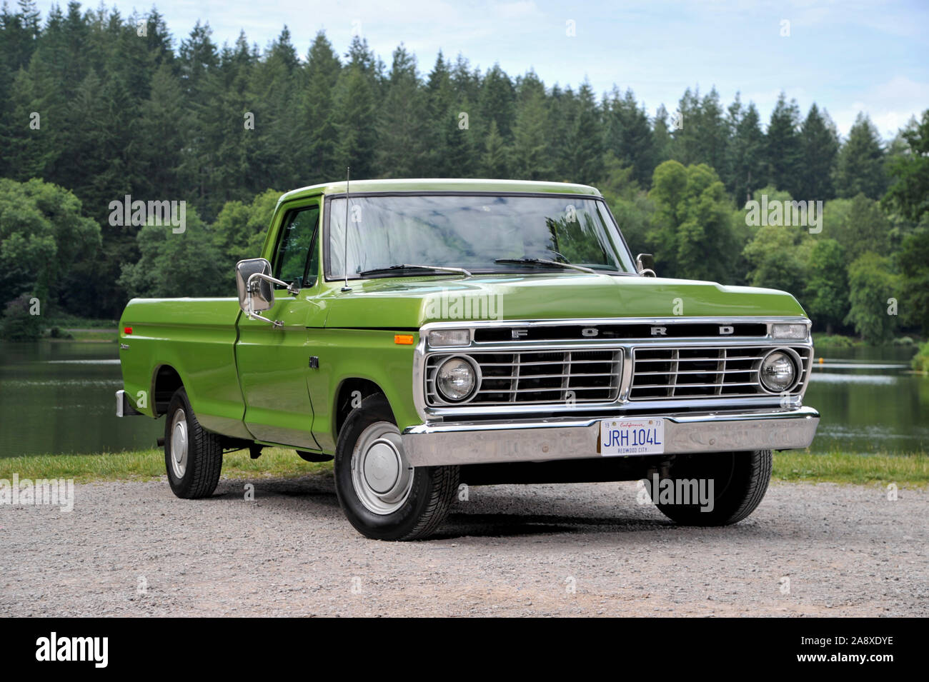 1973 Ford F100 pick up truck, classic American vehicle Stock Photo - Alamy
