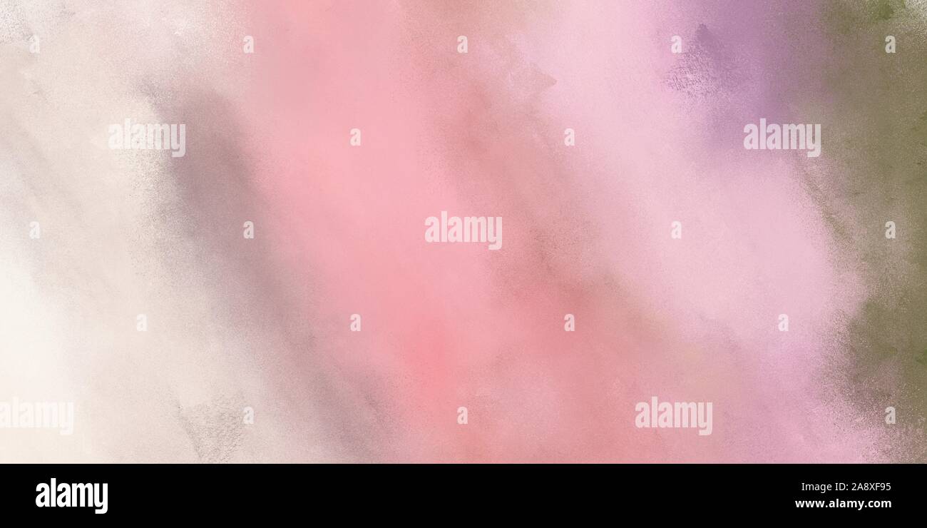 abstract art painting with pastel magenta, pastel brown and antique ...