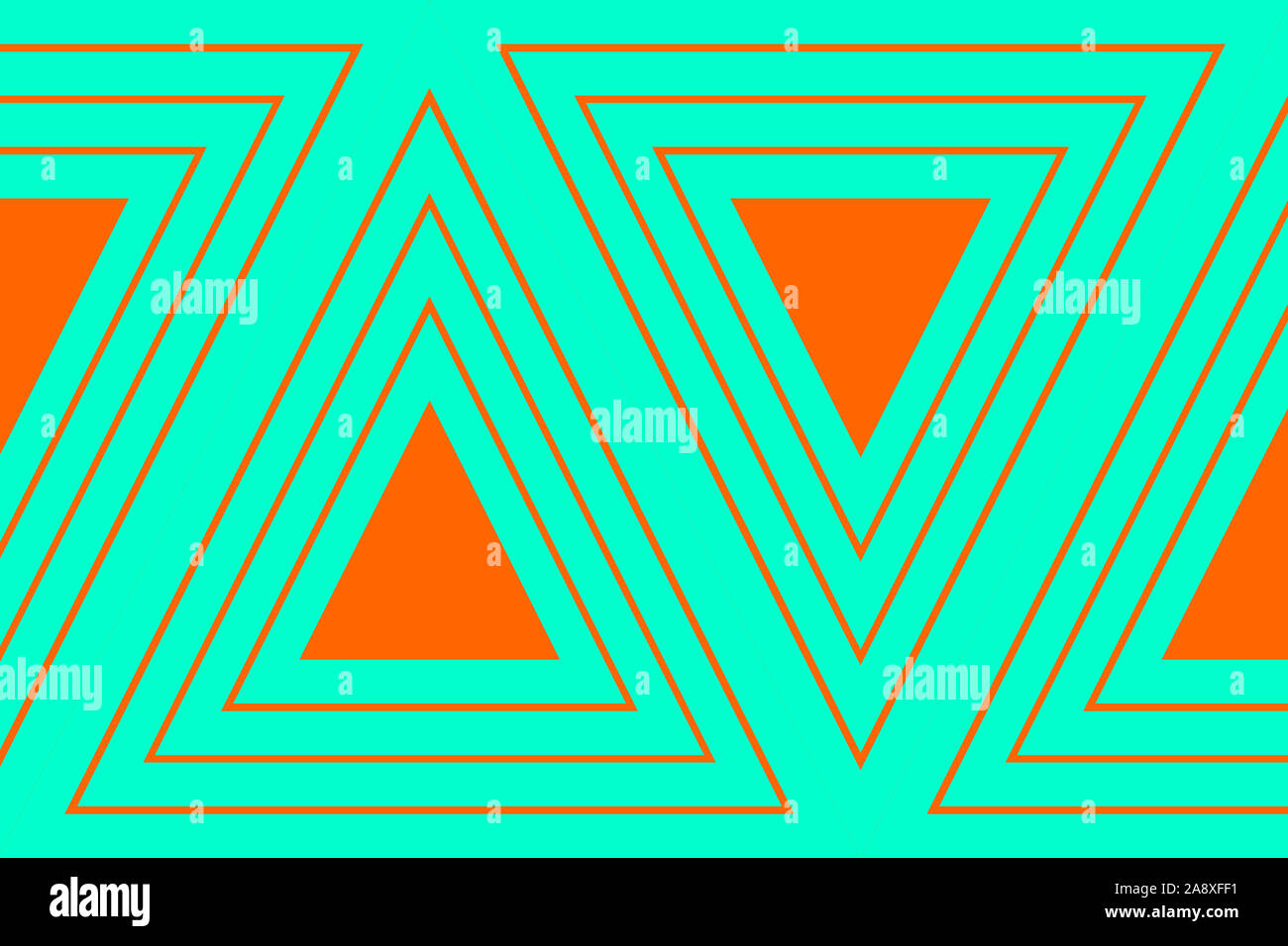 Concentric triangles hi-res stock photography and images - Alamy