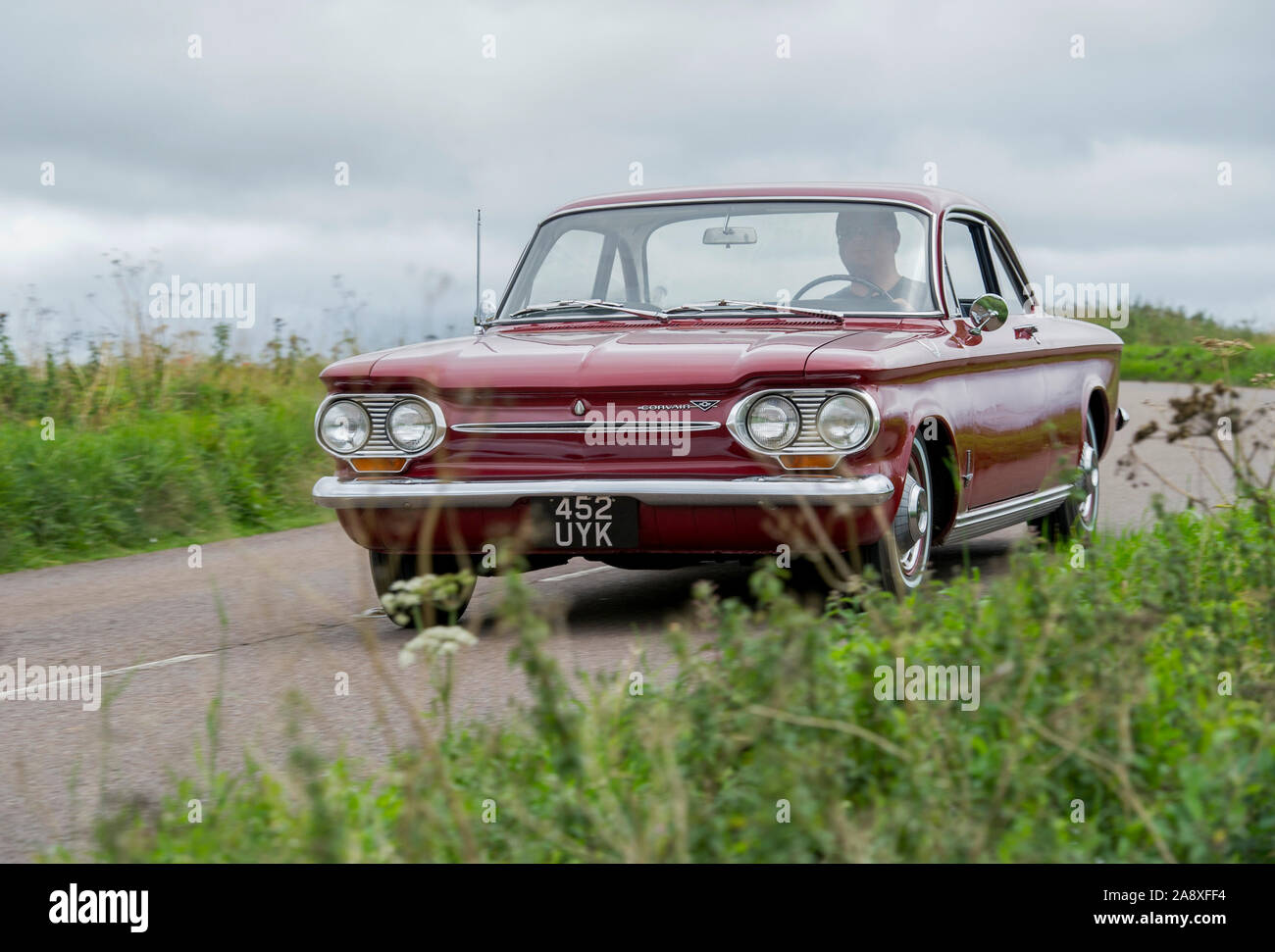 1963 Chevrolet Corvair air cooled rear engined classic American car ...