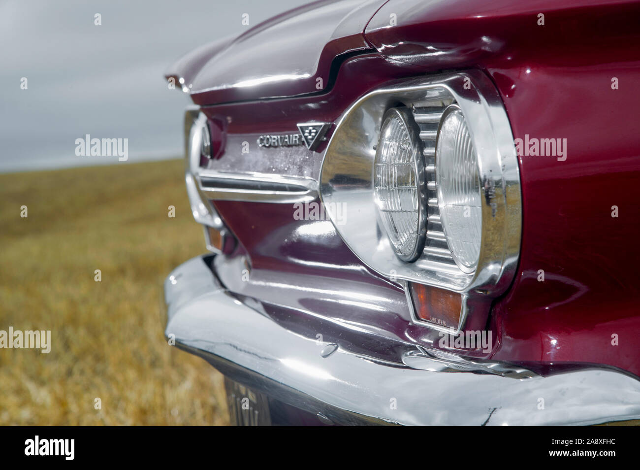 1963 Chevrolet Corvair air cooled rear engined classic American car ...