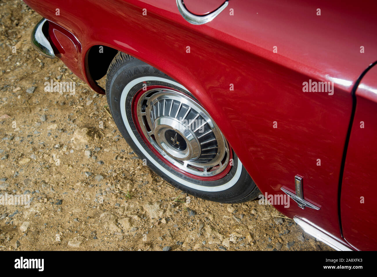 1963 Chevrolet Corvair air cooled rear engined classic American car ...