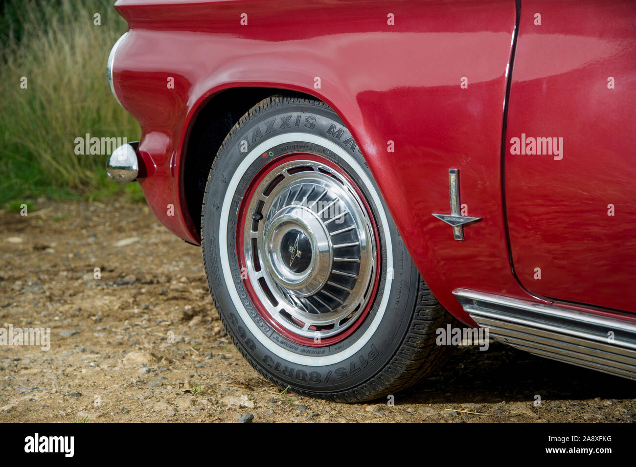 1963 Chevrolet Corvair air cooled rear engined classic American car ...
