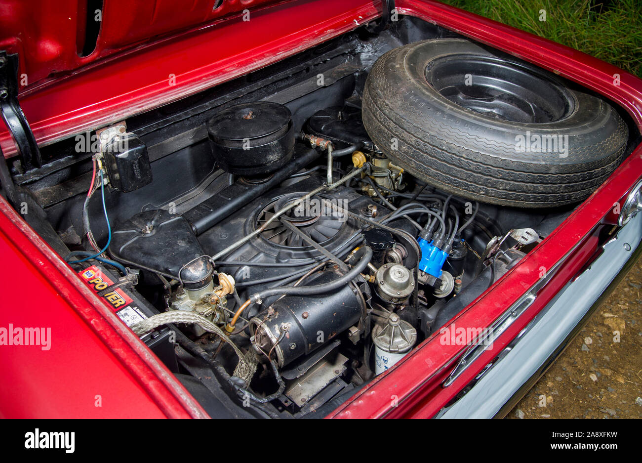 1963 Chevrolet Corvair air cooled rear engined classic American car ...