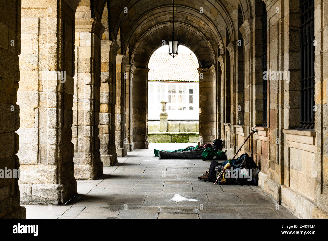 Medieval christian pilgrim hi-res stock photography and images - Alamy