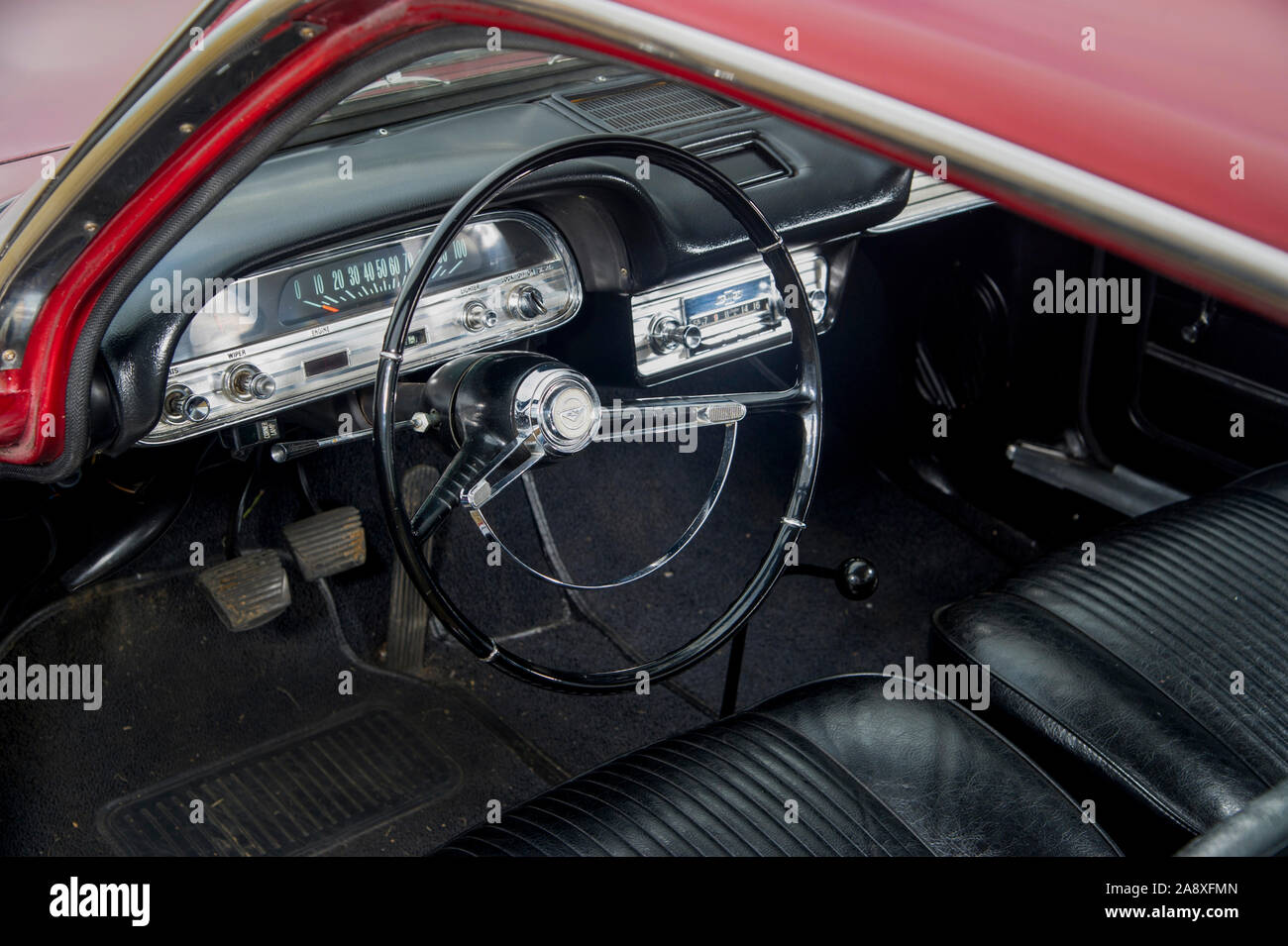 1963 Chevrolet Corvair air cooled rear engined classic American car ...